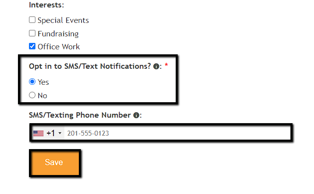 Text Messages | Track It Forward